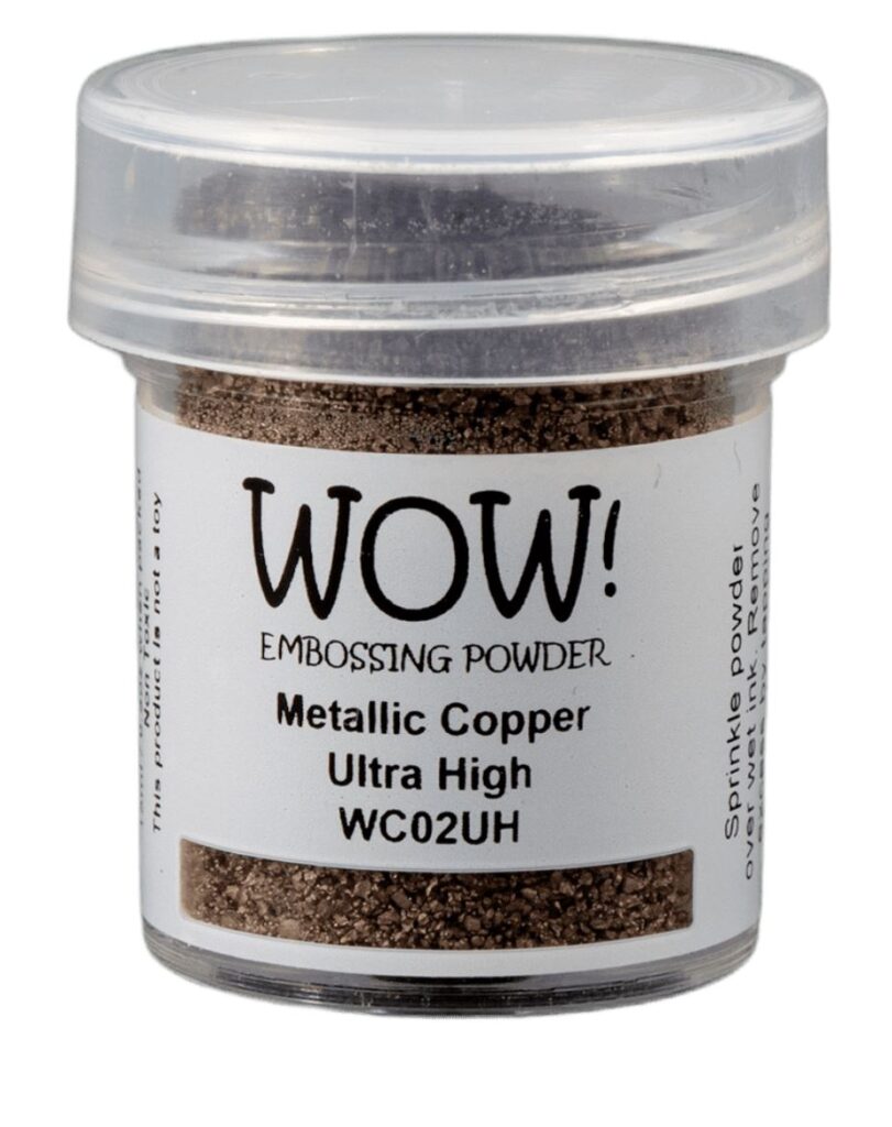 WOW Metallic Copper Super Ultra High embossing powder WC02UH(O) - Tara ...
